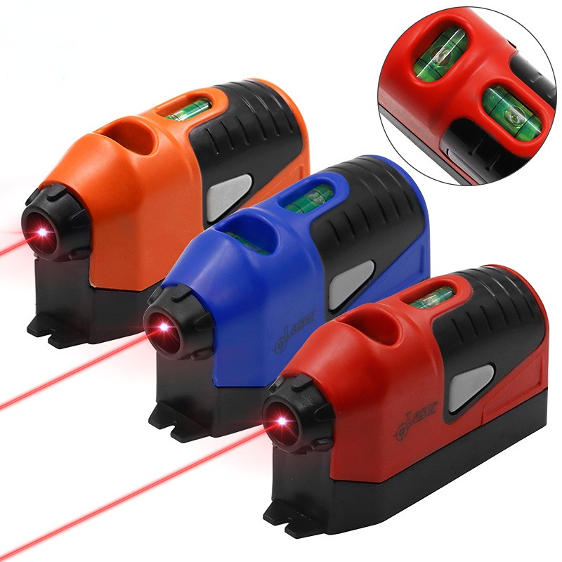 MINI PORTABLE Straight Line Laser Level Vertical Laser Leveling Device ...