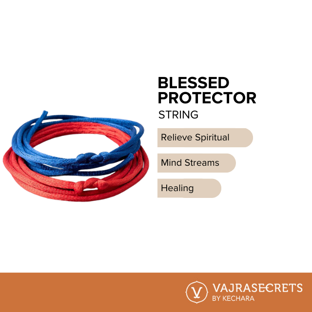 Blessed Protector String (Red/ Blue/Orange) - Dispel Negative Energy ...