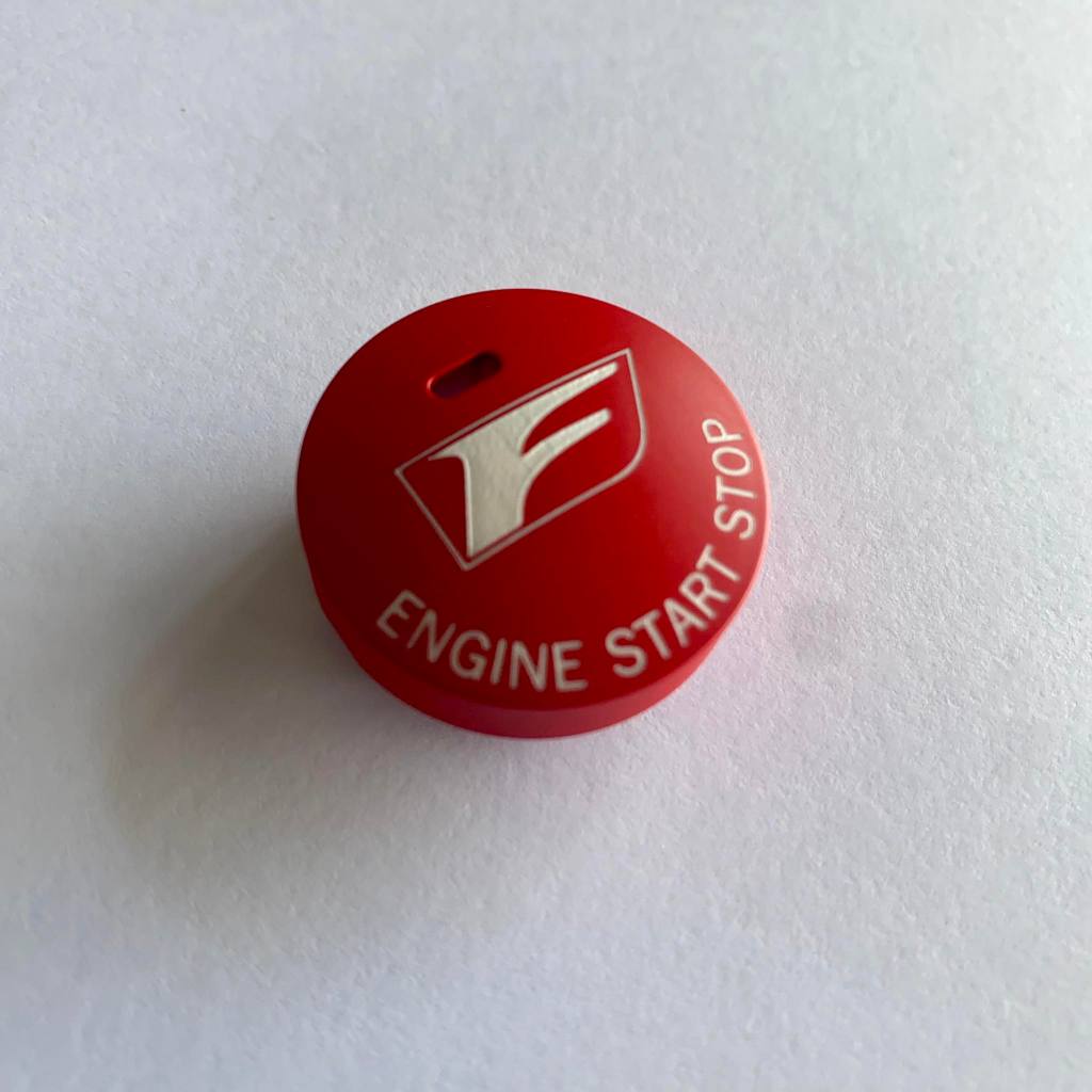Car Engine Push Start Button Cover for Toyota Perodua Proton Honda ...