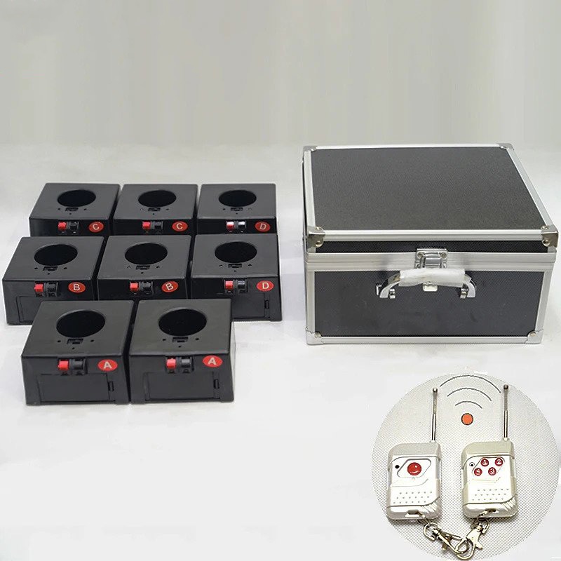 2/4/8 Fountain Cold Spark Device (Battery Version) Igniter Frame Firing ...