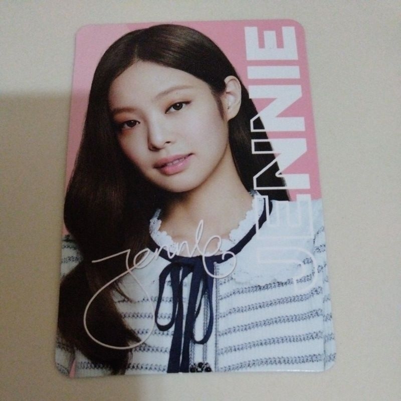 Official Oreo x Blackpink photo card 07 Jennie | Shopee Malaysia