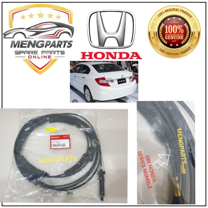 ORIGINAL HONDA CIVIC FB TRO 1.8 & 2.0 REAR BONET CABLE & FUEL LID CABLE ...