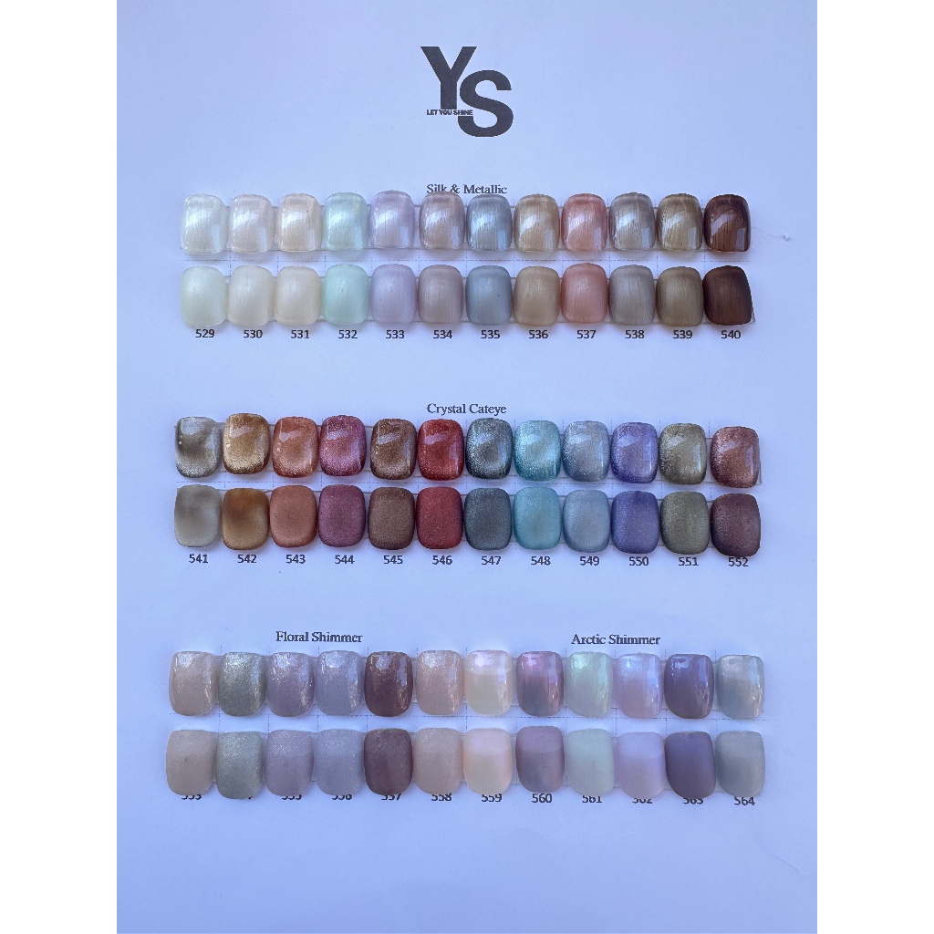 YS COLOUR GEL YS瓶装甲油胶 | Shopee Malaysia
