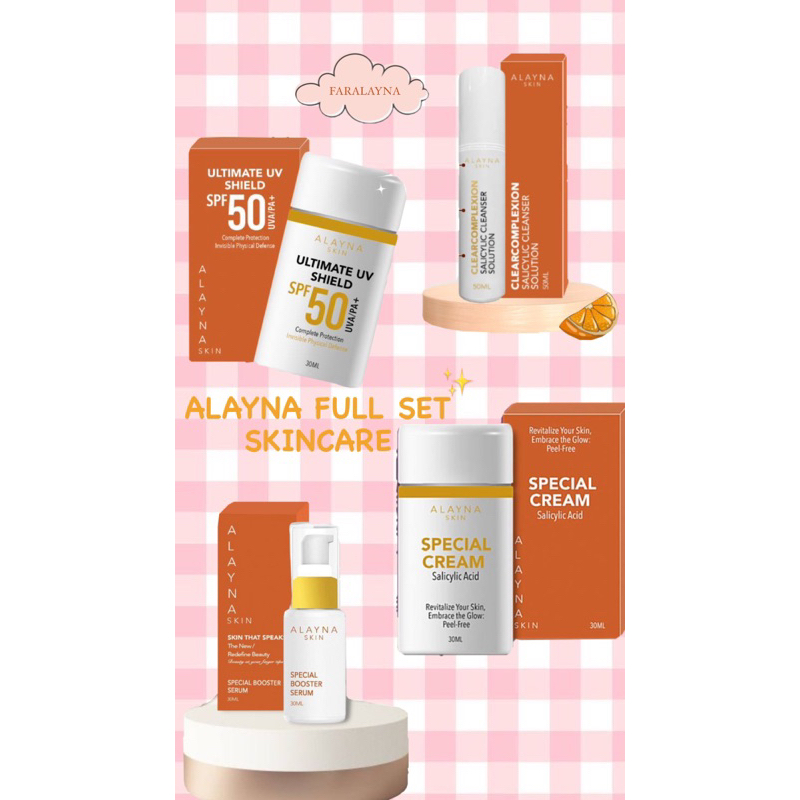 ALAYNA SKINCARE FULL SET + FREE SHIPPING + FREE GIFT🎁 pudarkan jeragat ...