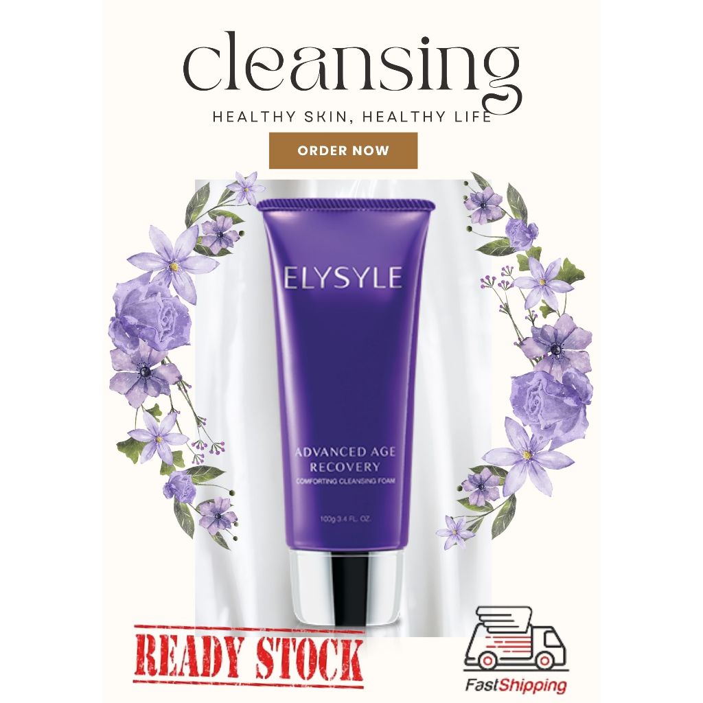 ELKENS Advanced Age Recovery Comforting Cleansing Foam (100g) | Shopee Malaysia