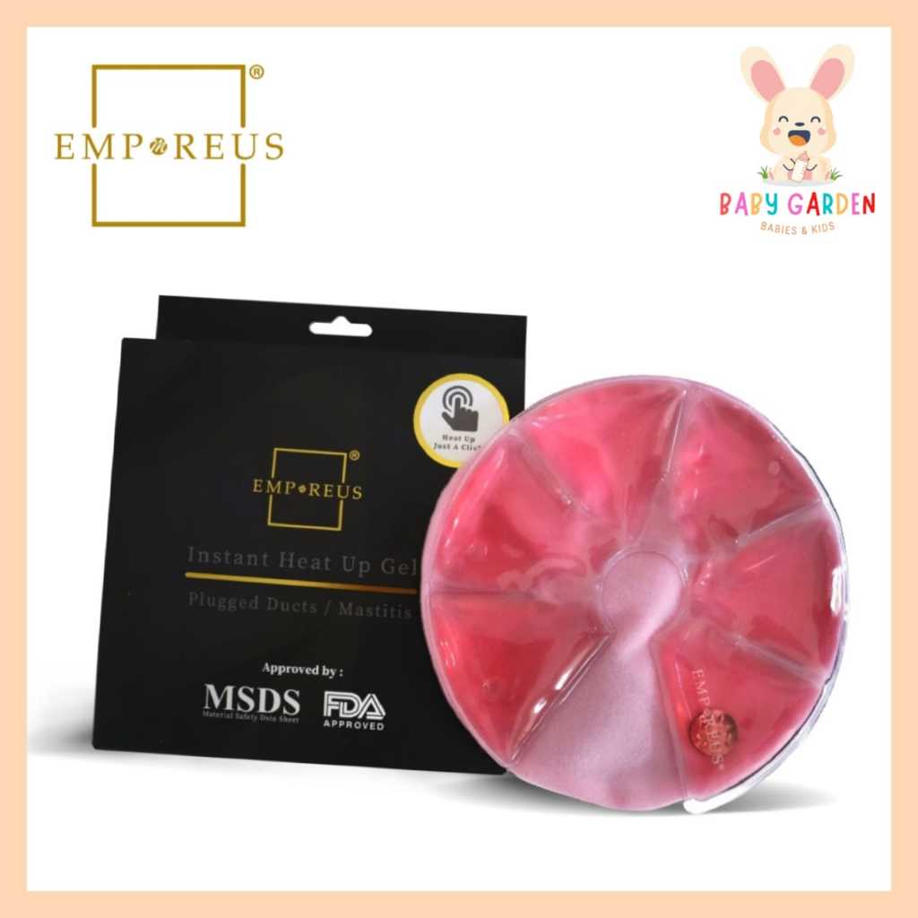 Empreus Instant Heat Up Gel Pads -Plugged Ducts/Mastitis | Shopee Malaysia