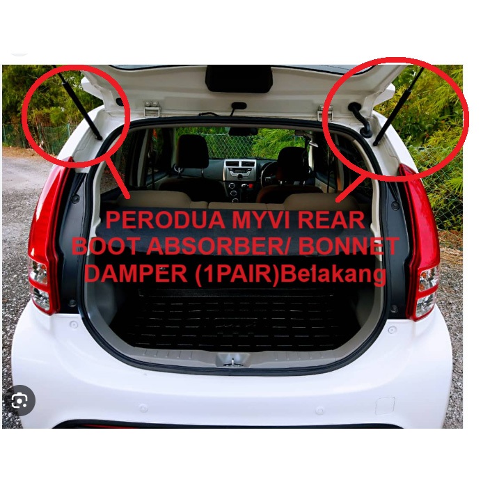 PERODUA MYVI REAR BOOT ABSORBER/ BONNET DAMPER (1PAIR) | Shopee Malaysia