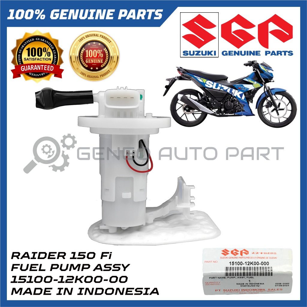 SUZUKI RAIDER 150 FI FUEL INJECTION FUEL PUMP ASSY [15100-12K00-000 ...