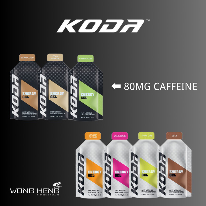 Koda Energy Gel （Caffeine and Non - Caffeine） | Shopee Malaysia