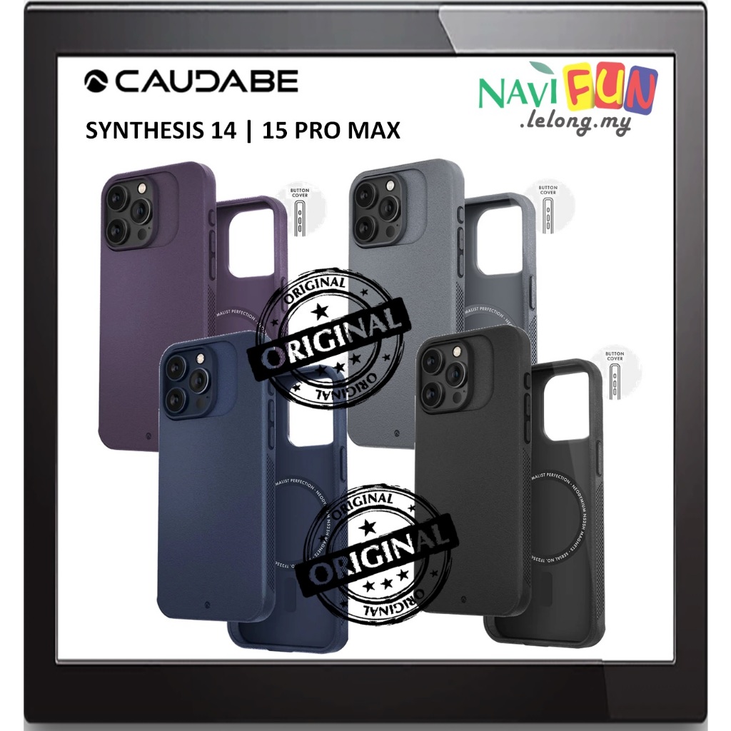 [ for iPhone 14 15 Pro | Pro Max ] [ SYNTHESIS Purple ] Caudabe ...