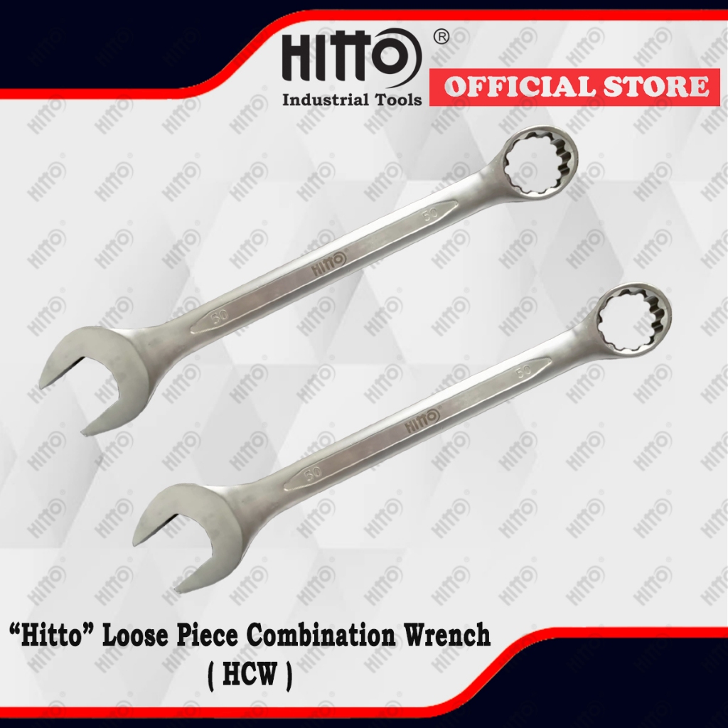 [ HITTO ] Durable Combination Wrench Spanar Size 33MM To 50MM ( Made In ...