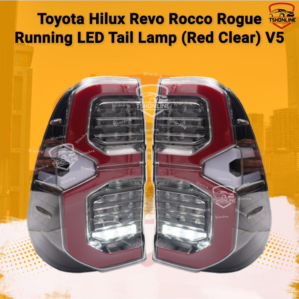 Toyota Hilux Revo Rocco Rogue Tail Lamp (new 2021 design) V5 LED ...