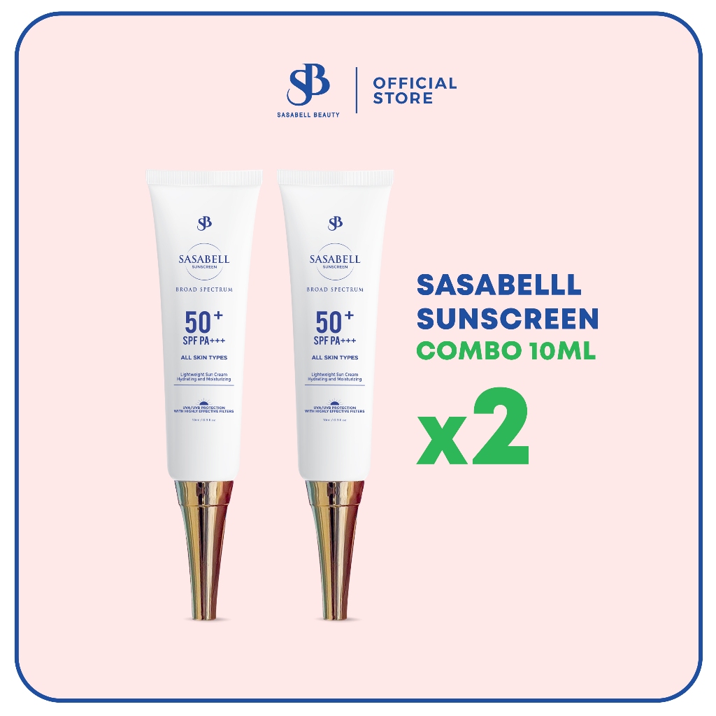 SASABELL : Combo Sunscreen 10ml (2box) | Shopee Malaysia
