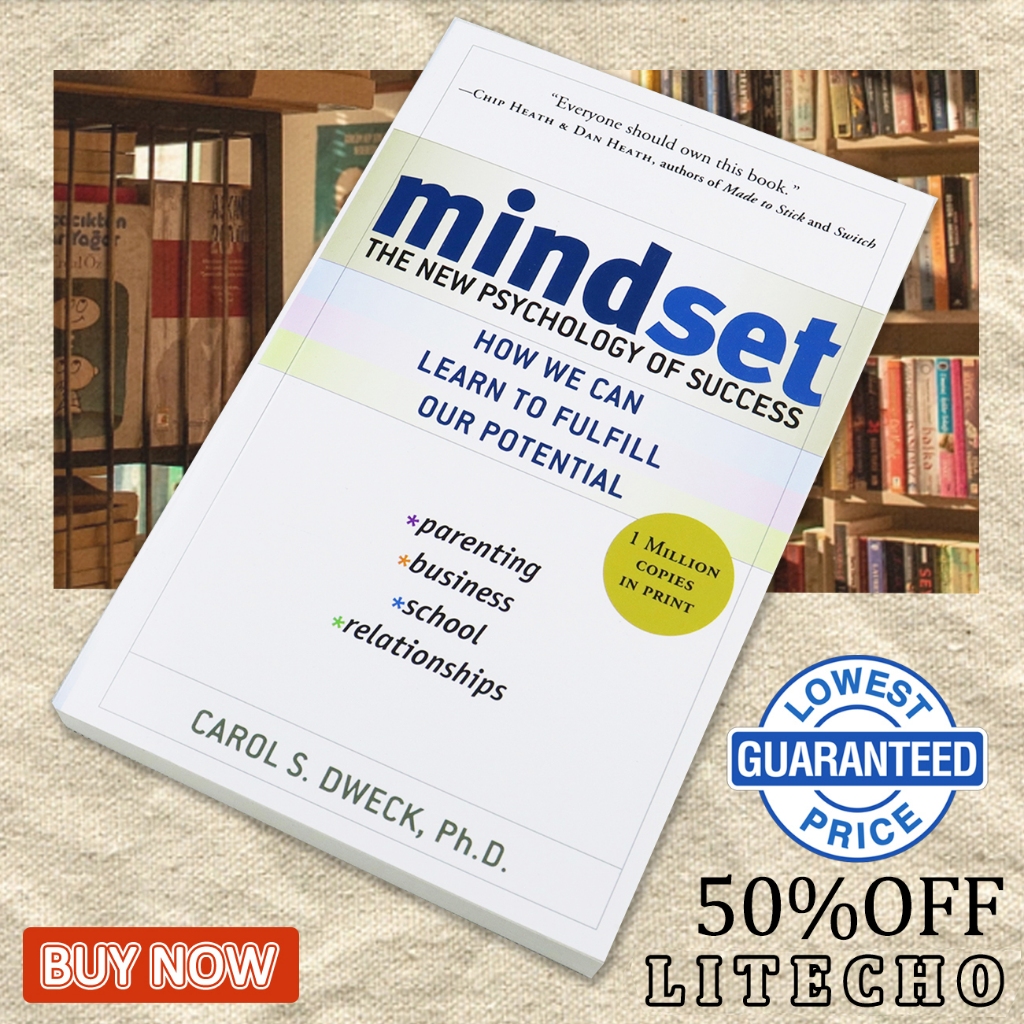 Mindset:The New Psychology of Success by Carol Dweck self help book ...