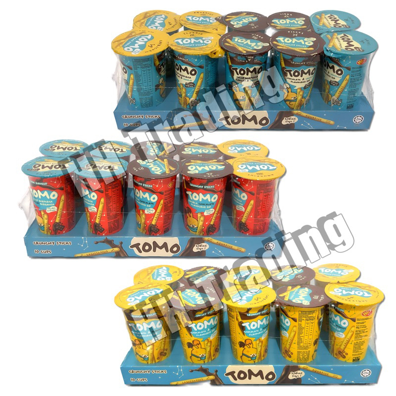 40g x 10’s WIN2 TOMO CRUNCHY STICKS ZODIAC SIGN (CHOCOLATE & VANILLA ...