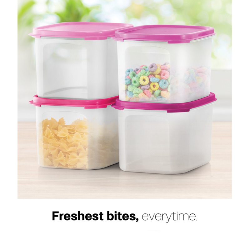 Tupperware Modular Mates Mini Rectangular II 4 Units 1.9L new Ready ...
