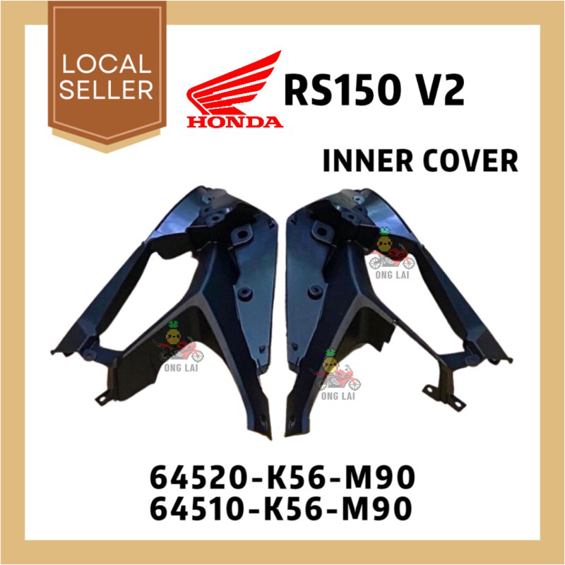 HONDA RS150 V2 SIGNAL INNER SET KIRI KANAN 64510-K56-M00 / 64520-K56 ...