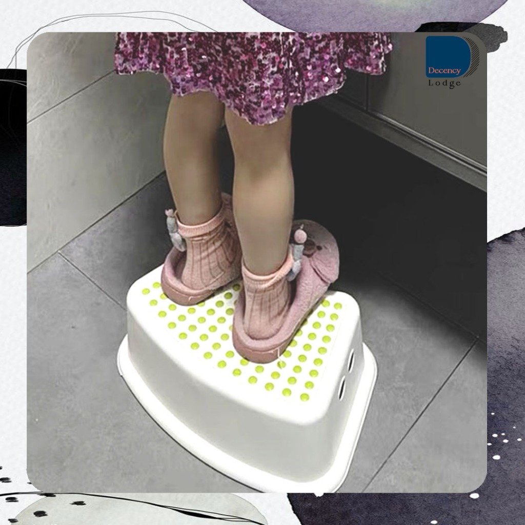 CHILDREN STOOL WHITE GREEN PINK CHILDREN'S STOOL BANGKU STEP TOOL ...