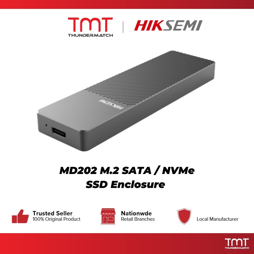 TMT HIKSEMI MD202 M.2 SATA / NVMe SSD Enclosure | Shopee Malaysia