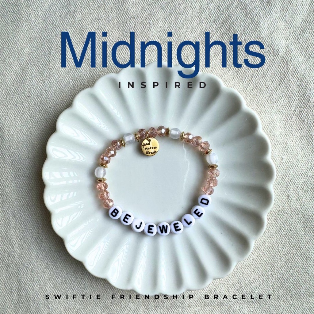 Taylor Swift inspired MIDNIGHTS Era friendship bracelet for swiftie ...