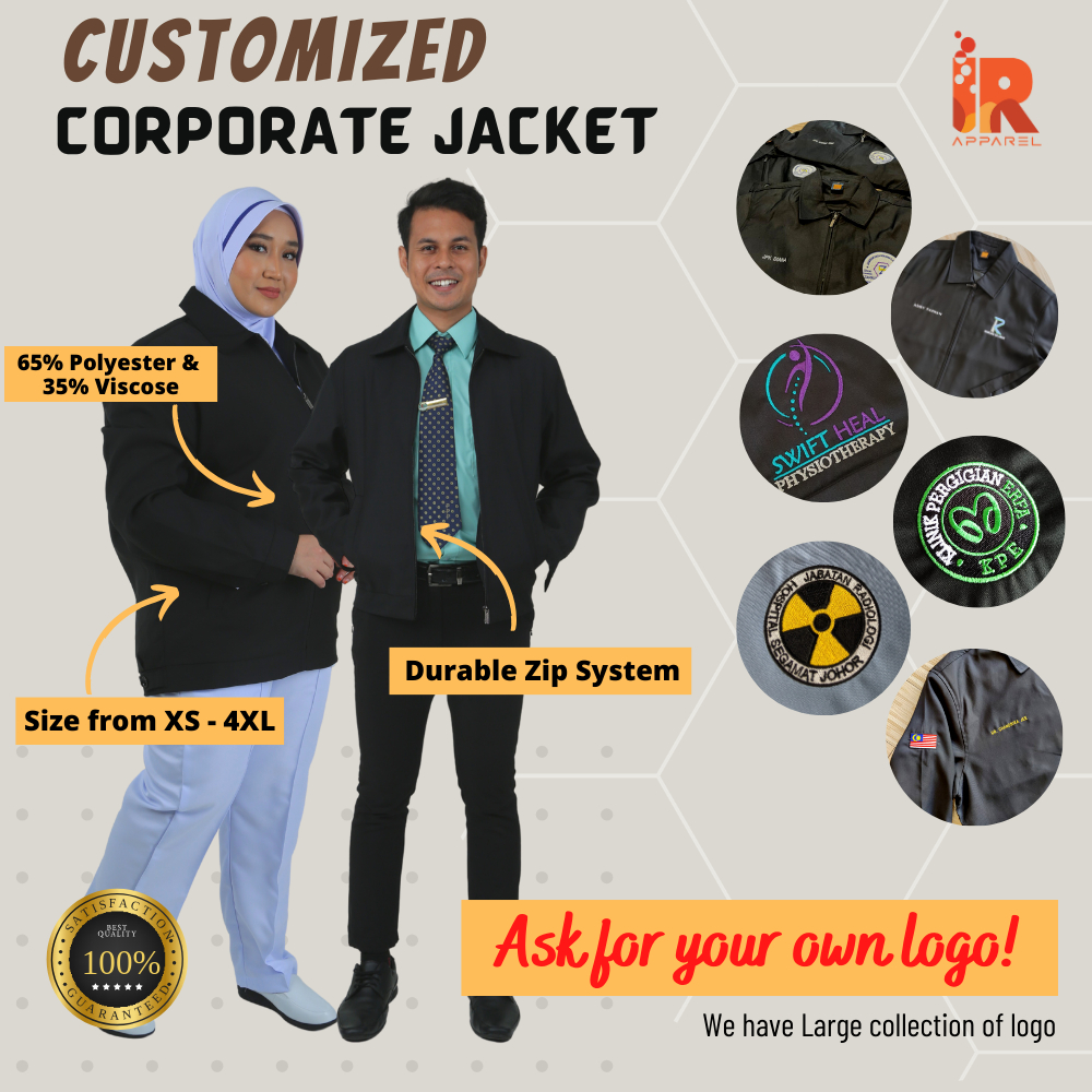 Jaket Korporat Corporate Jacket | Shopee Malaysia