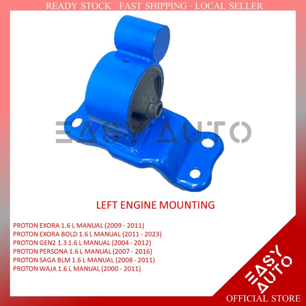 PROTON EXORA /EXORA BOLD/GEN2 /PERSONA /SAGA BLM /WAJA 1.6 L MANUAL HEAVY DUTY LEFT ENGINE ...