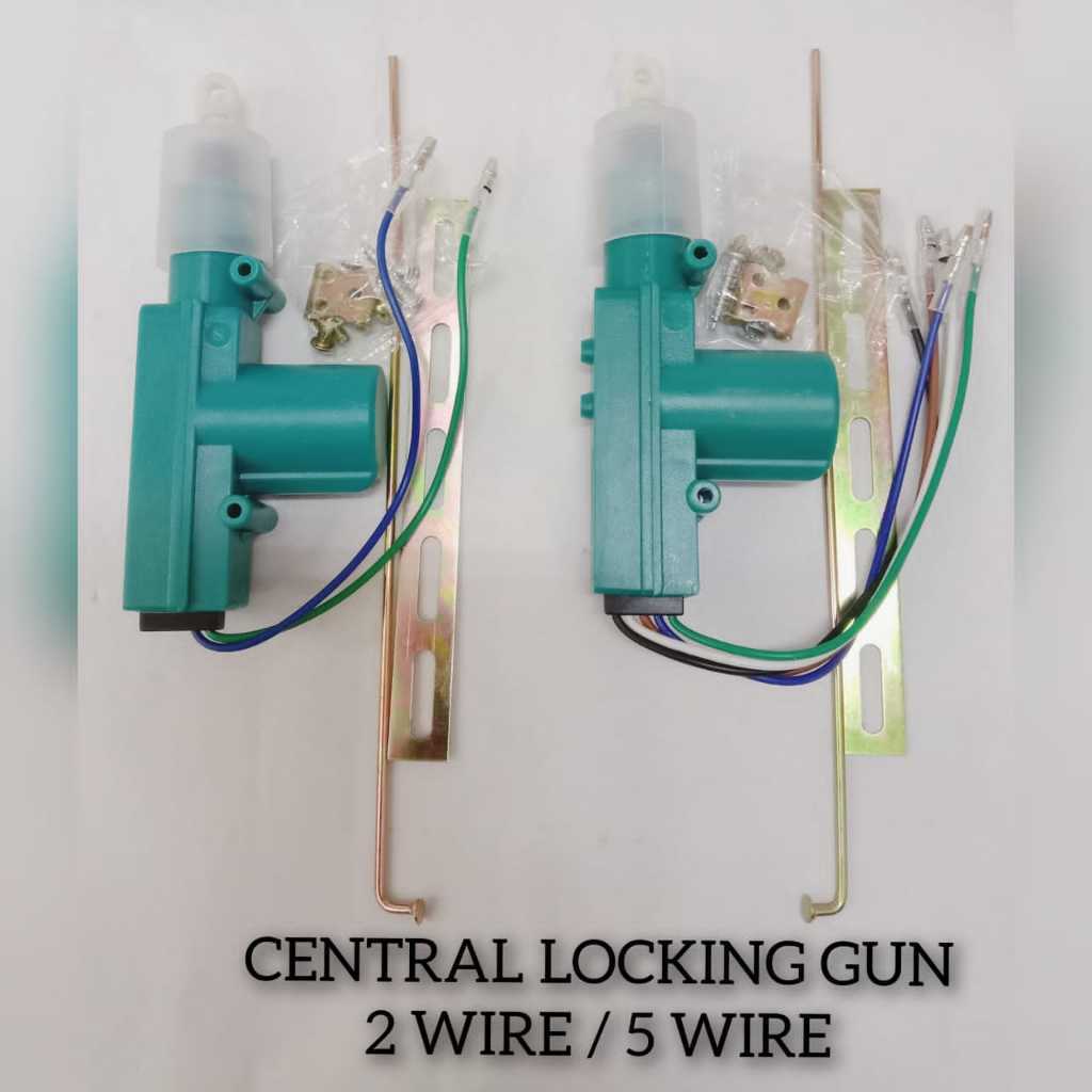 CENTRAL DOOR LOCKING ACTUATOR - Wira Saga Iswara Kancil Kelisa (2 Wire ...