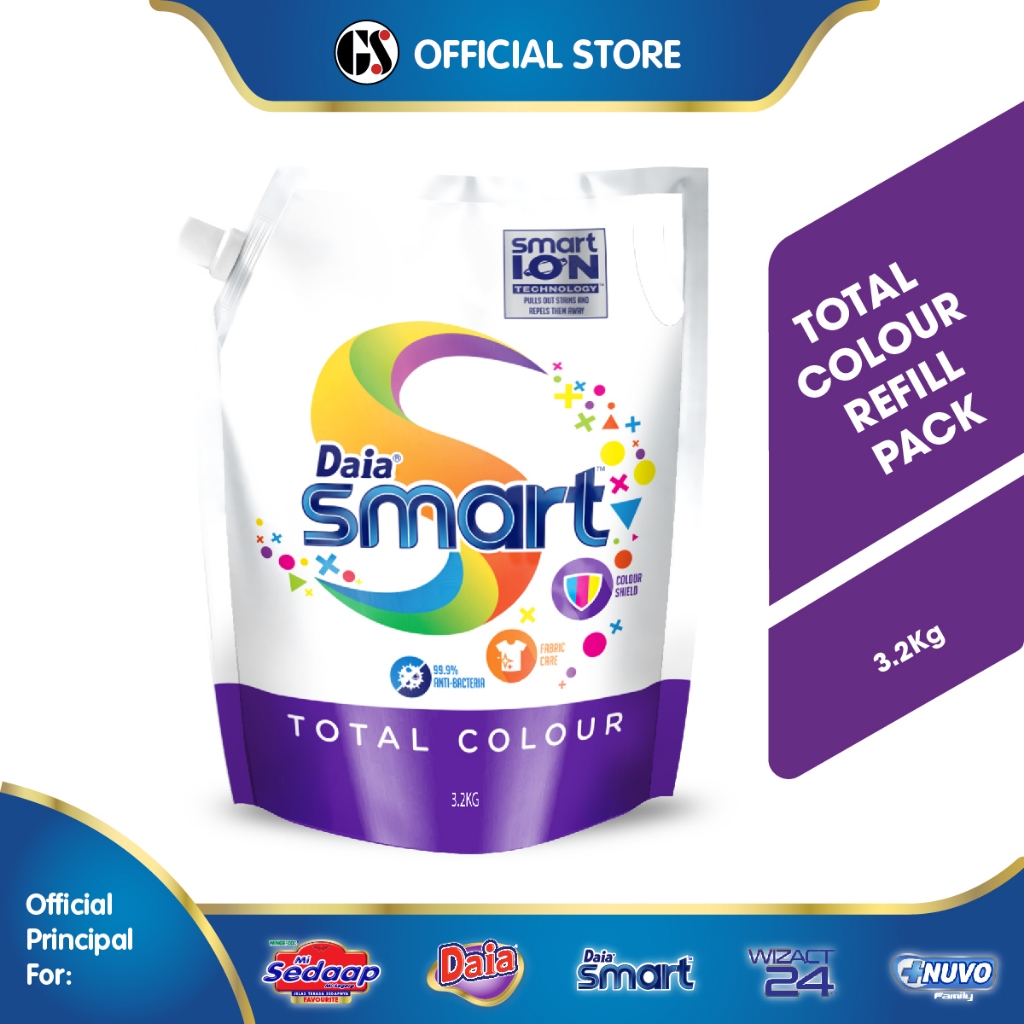 DAIA Smart Total Colour 3.2kg | Shopee Malaysia