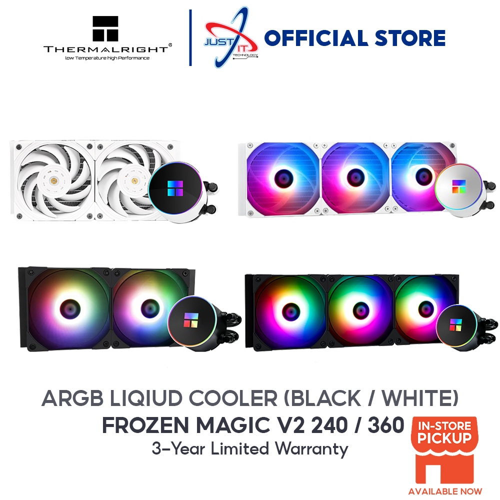 THERMALRIGHT Frozen Magic 240/360 ARGB V2 AIO Liquid Cooler - Black ...