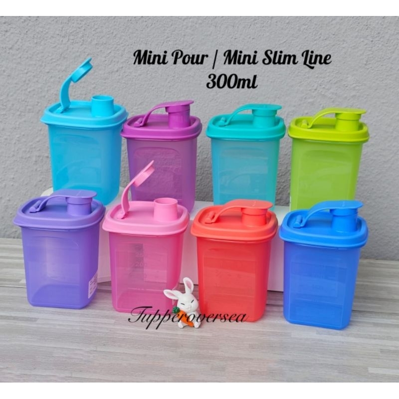 Tupperware Mini Pour or Mini Slim Line 350ml (1 PC) | Shopee Malaysia