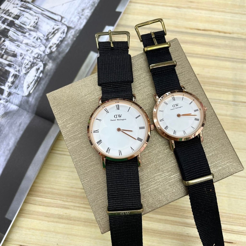 DW Leather Strap Daniel Wellington (*DW*) Couple Watch Set Good Quality ...