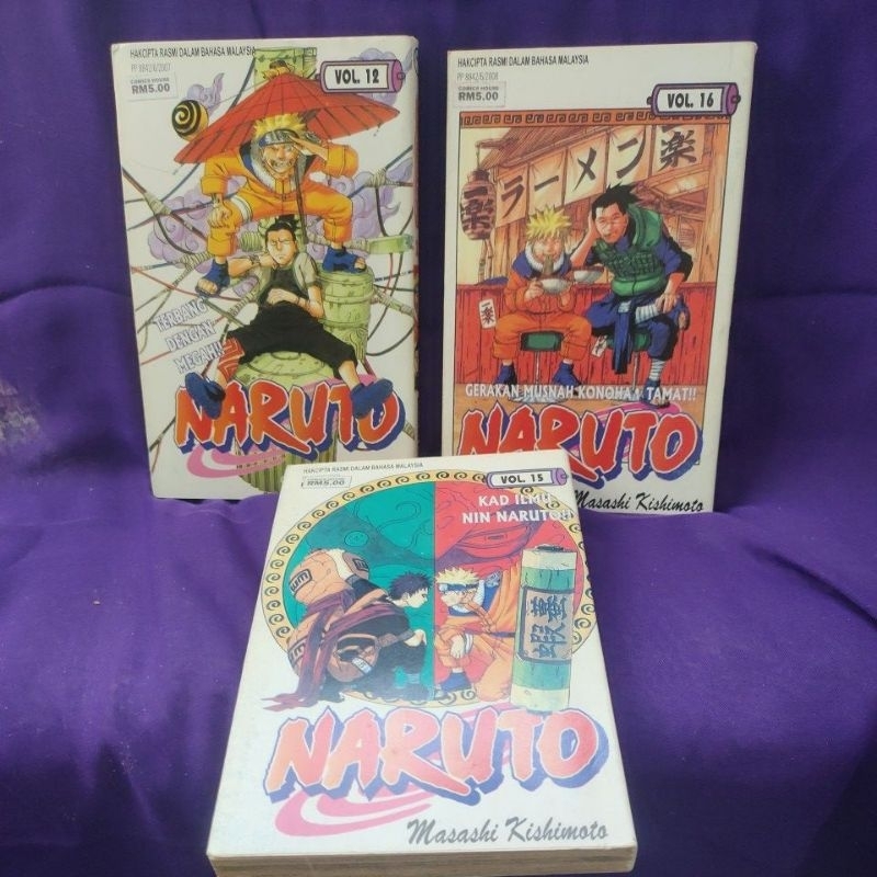 Naruto Comic House Preloved komik | Shopee Malaysia
