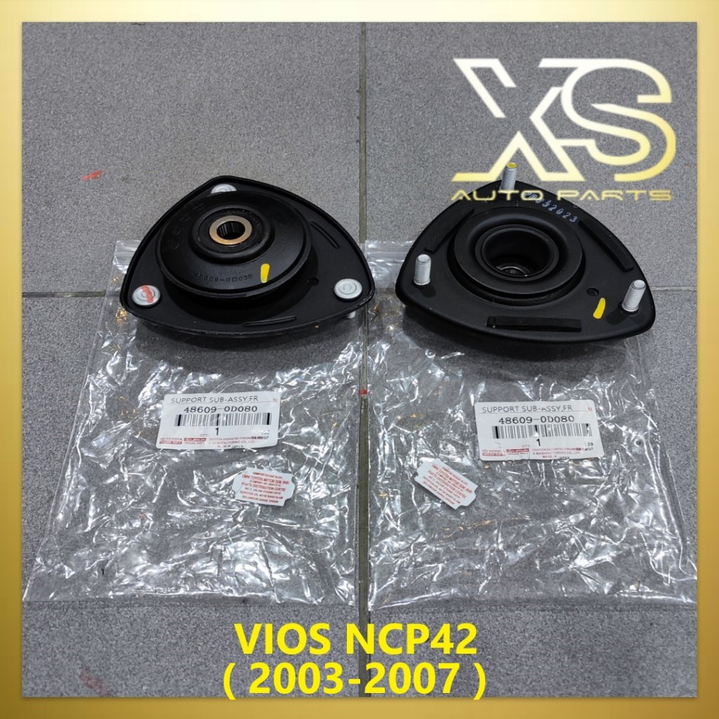 100% ORIGINAL TOYOTA FRONT ABSORBER MOUNTING VIOS NCP42 JAPAN | Shopee ...