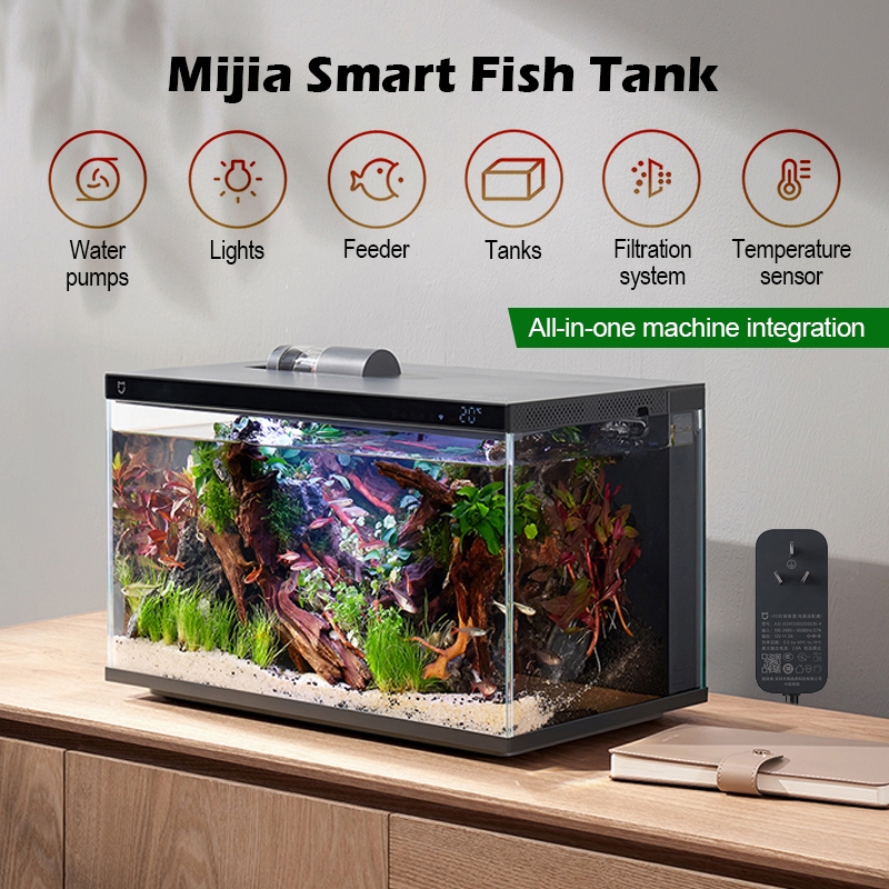 Xiaomi Mijia Smart Fish Tank Work With Mijia APP Aquarium Management ...