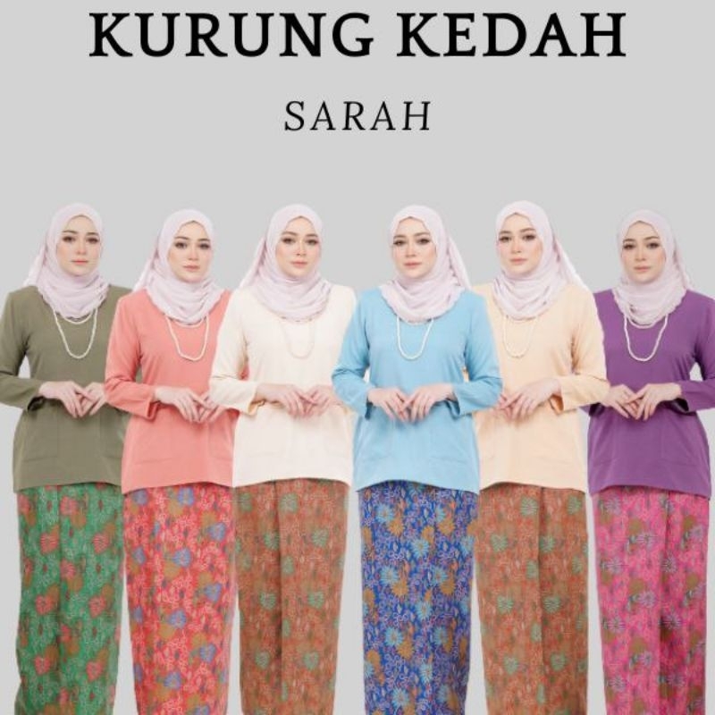 (READYSTOCK) Kurung Kedah Batik Sarah. Plus size. Batik viral | Shopee ...