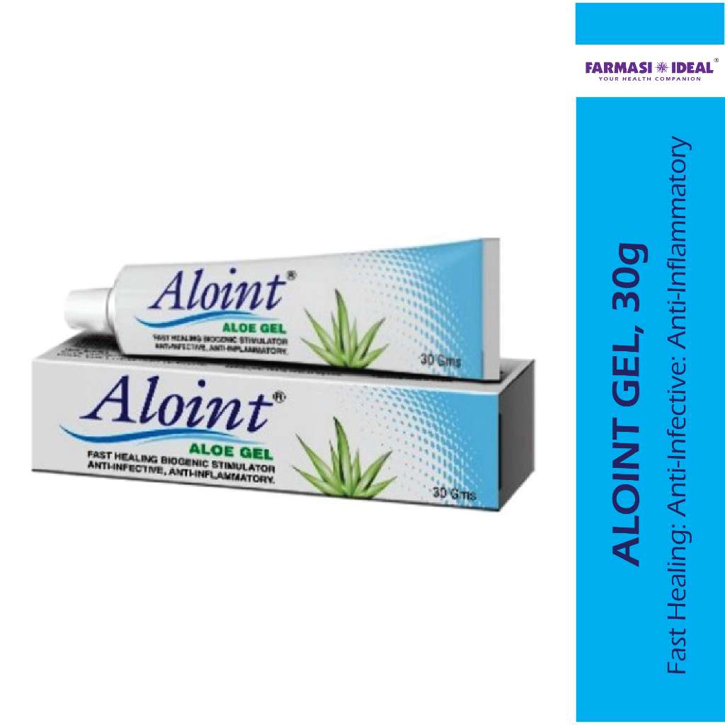 Aloint gel (100% Aloe Vera) for Wound/Nappy Rash/Hot Water Skin Boil ...