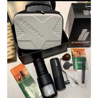 STARESSO Classic Combo Set (SP200 Basic Portable Espresso Maker + D6 ...