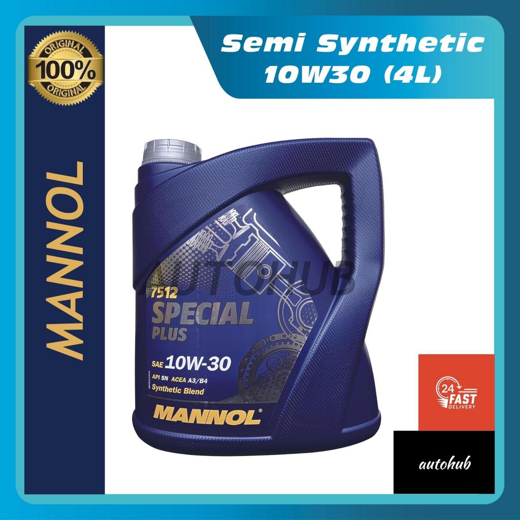 (ORIGINAL) MANNOL SPECIAL PLUS Semi Synthetic Engine Oil 10W30 4L 7512 ...