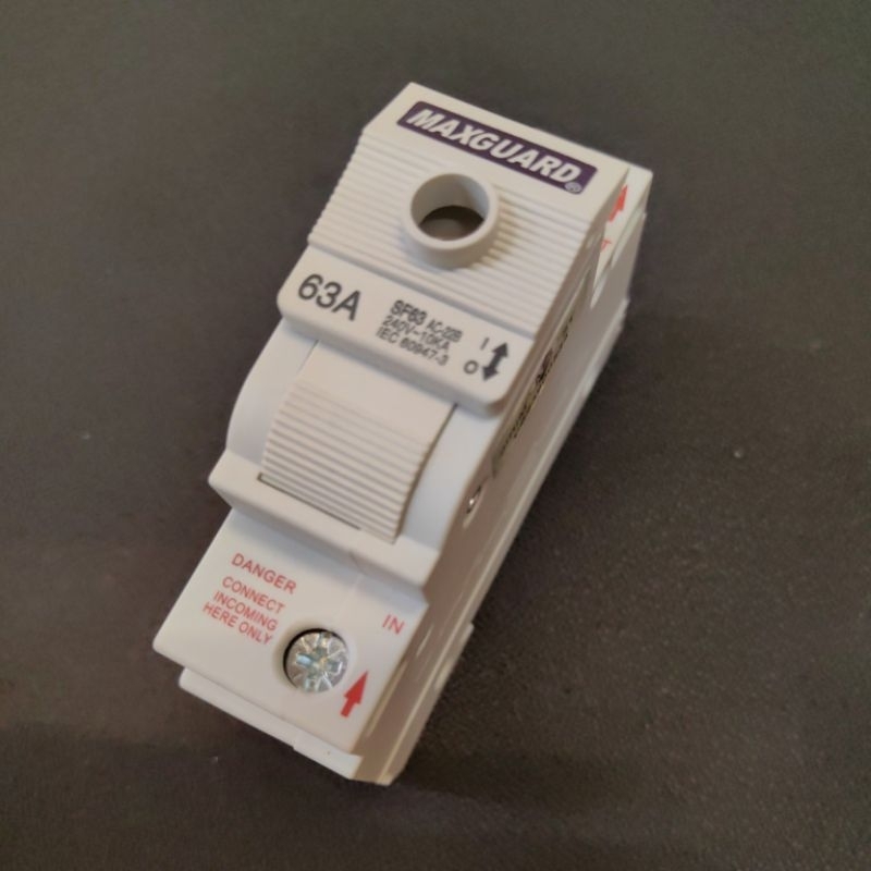 Maxguard 32A 2P 63A 2P Switchfuses 1 Pole 3 Pole (SF series) GENUINE ...