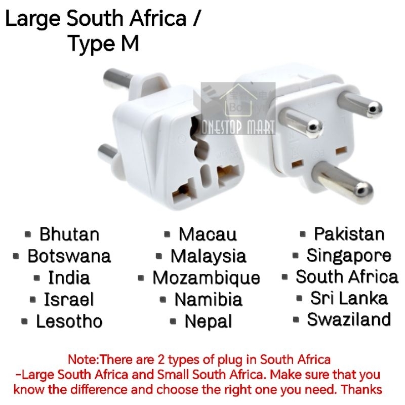 UNIVERSAL ADAPTOR TRAVELLING SOCKET PLUG AFRICA BRAZIL GERMANY ...