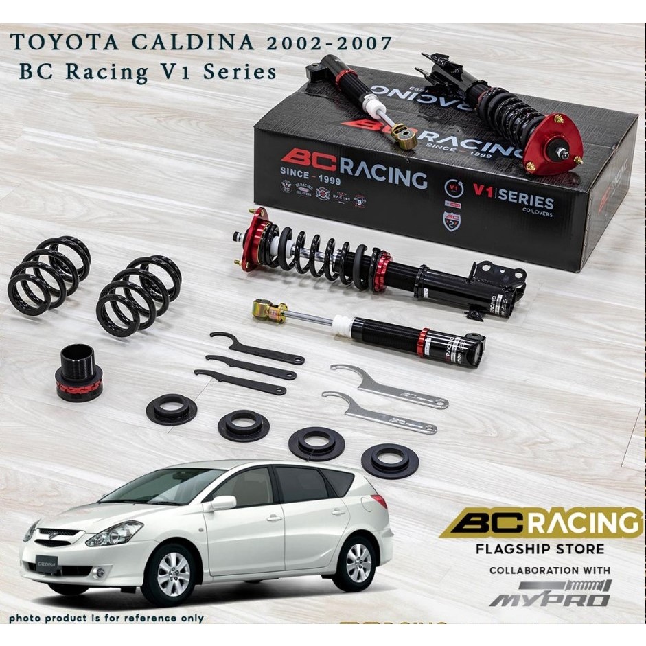 BC Racing V1 Series High Low Soft Hard Adjustable Absorber for Toyota ...