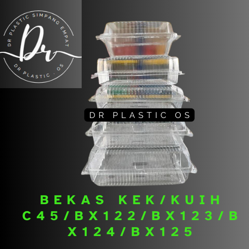KUIH CONTAINER/ KOTAK KEK / BENXON C45/ BX122/BX123/BX124/BX125 ( 6"/8 ...