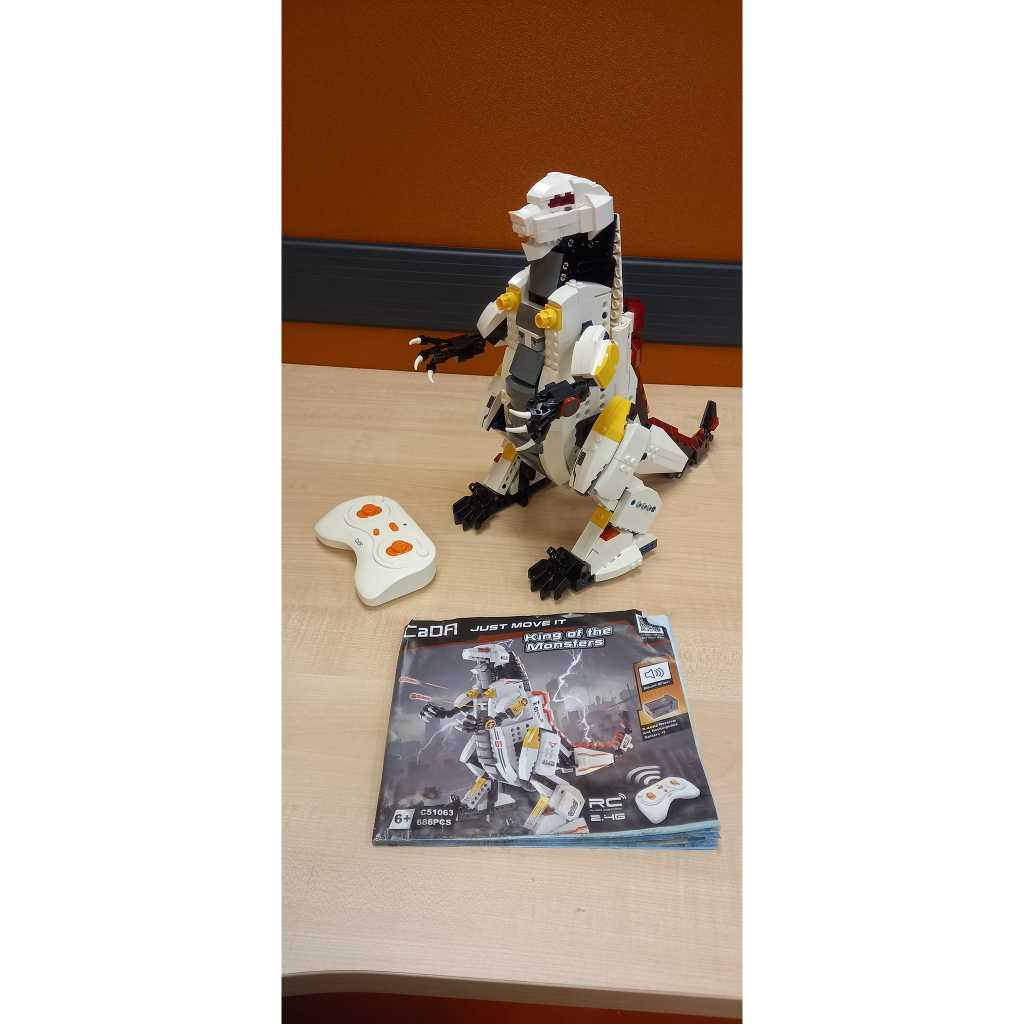 CaDA C51063 King of The Monsters K-01 Mecha Godzilla RC Mech Build ...