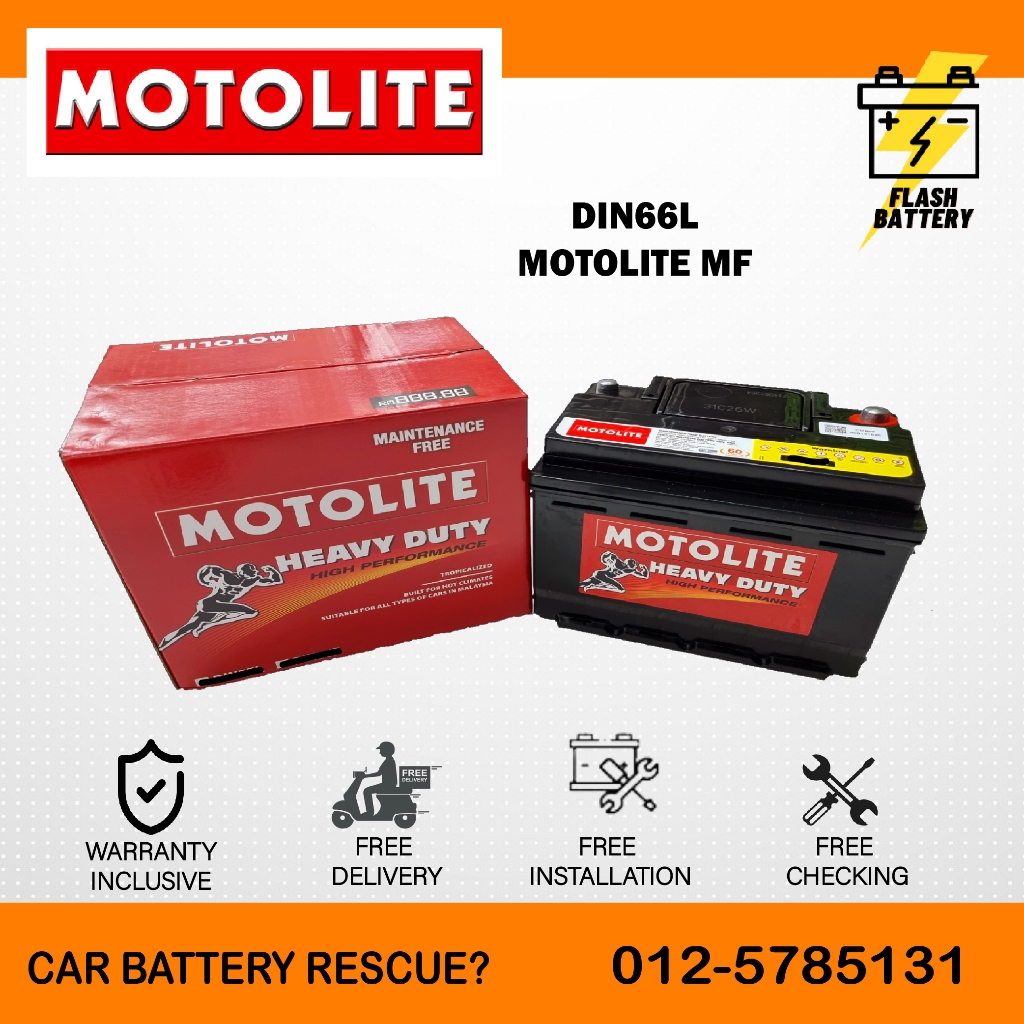 [ Installation Provided ] DIN66L | LN3 | Motolite Heavy Duty MF ] DIN66 ...