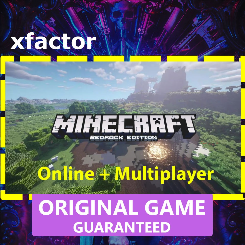 Pc Minecraft Bedrock Edition For Windows 10 And 11 Shopee Malaysia