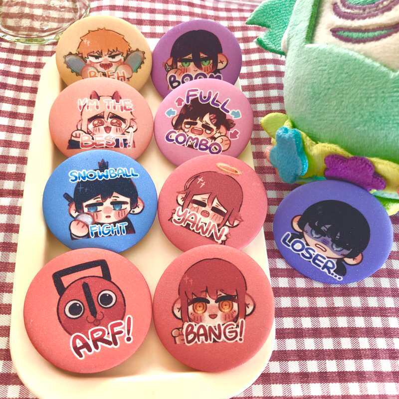 【No Restock!】 ★ CSM — Badges ☆ | Shopee Malaysia