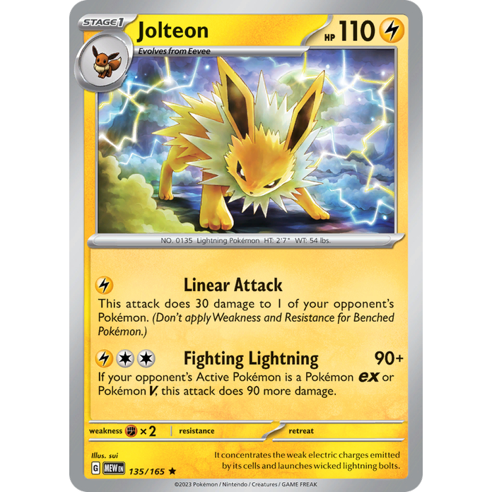 [Pokémon TCG] Pokemon 151: Pikachu, Raichu, Electabuzz, Jolteon ...