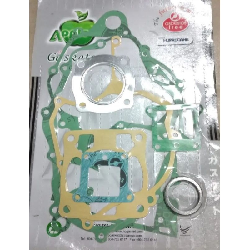 Honda Hurricane TH110 Overhaul Gasket | Shopee Malaysia