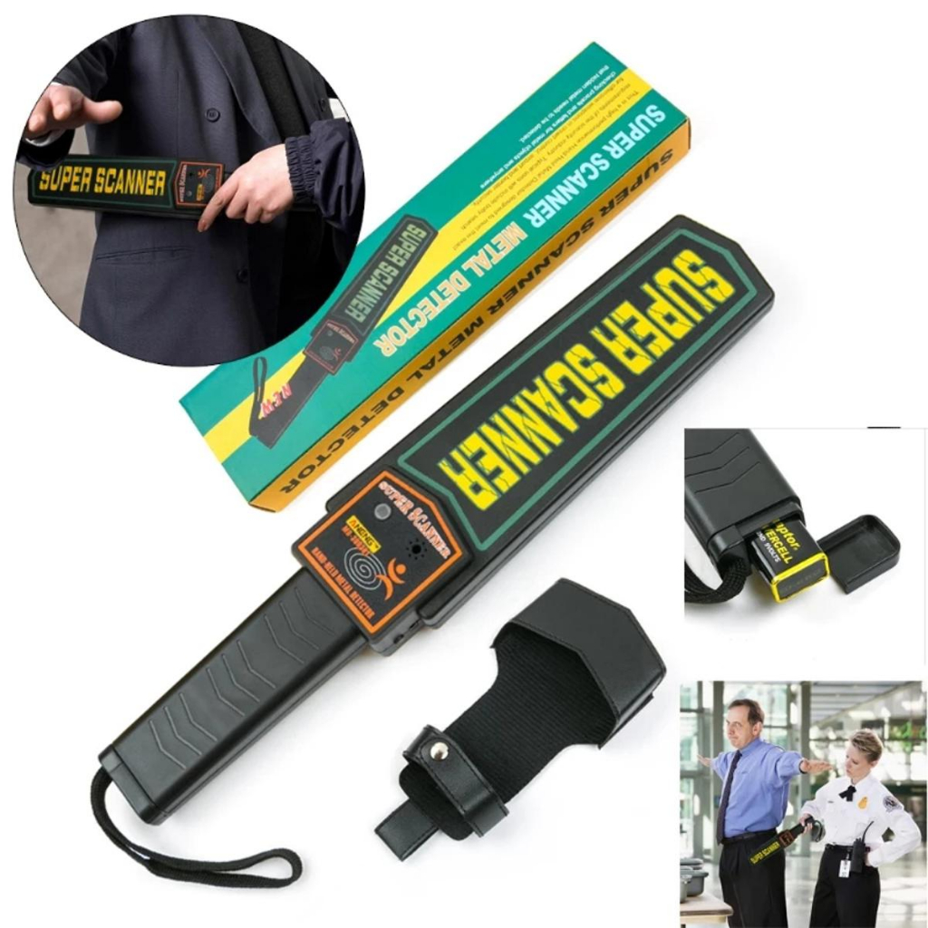 High Sensitivity Metal Detector Scanners Portable Handheld Security ...