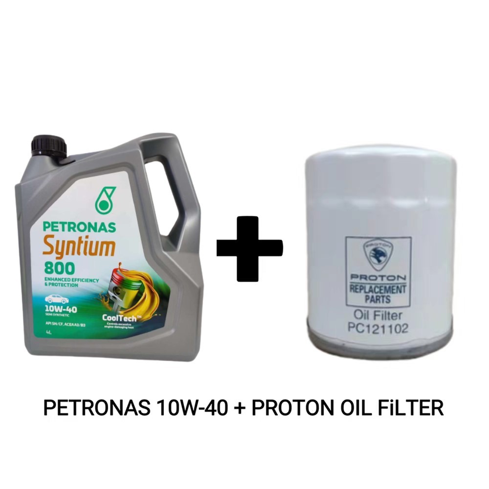 New Packing Petronas 10W-40 Syntium 800 10W40 SN/CF Semi Synthetic ...